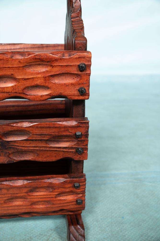 Spanish Magazine Rack, 1970s for sale at Pamono