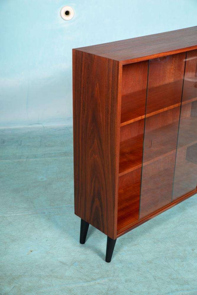 Vintage Walnut Display Cabinet for sale at Pamono