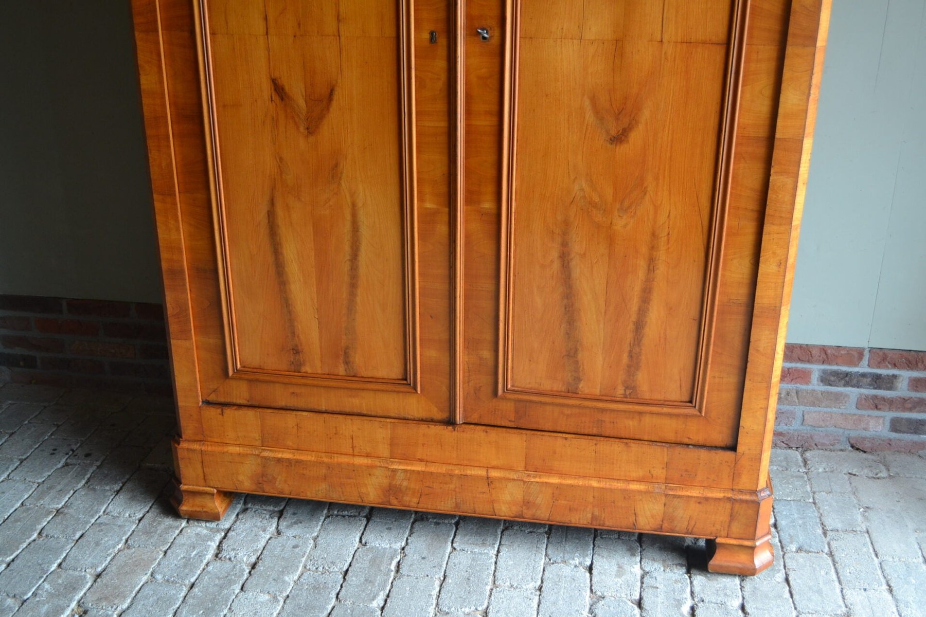 Antique Louis Philippe Cupboard in Cherry for sale at Pamono