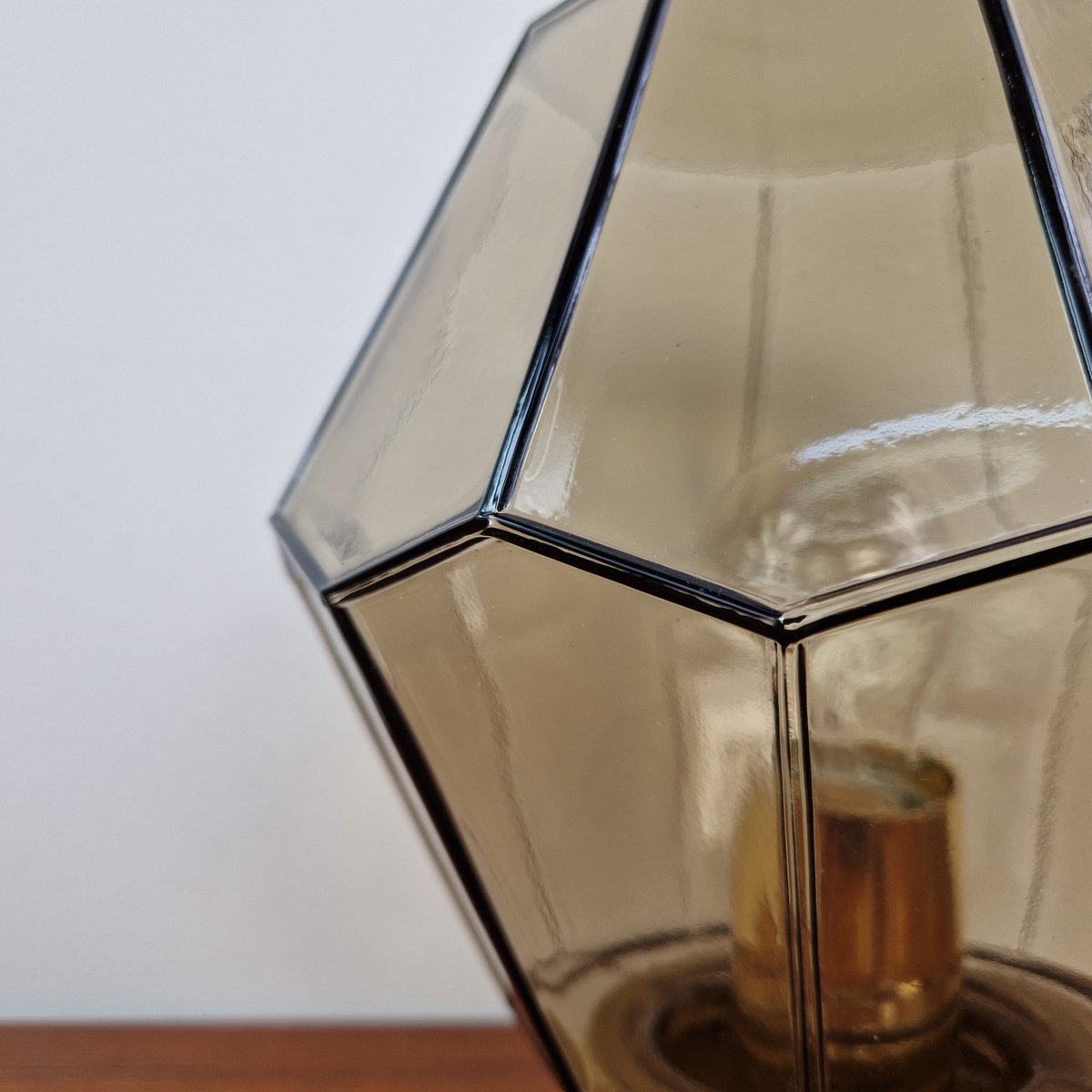Mid-Century Hexagon Flush Mount from Limburg, 1960s for sale at Pamono