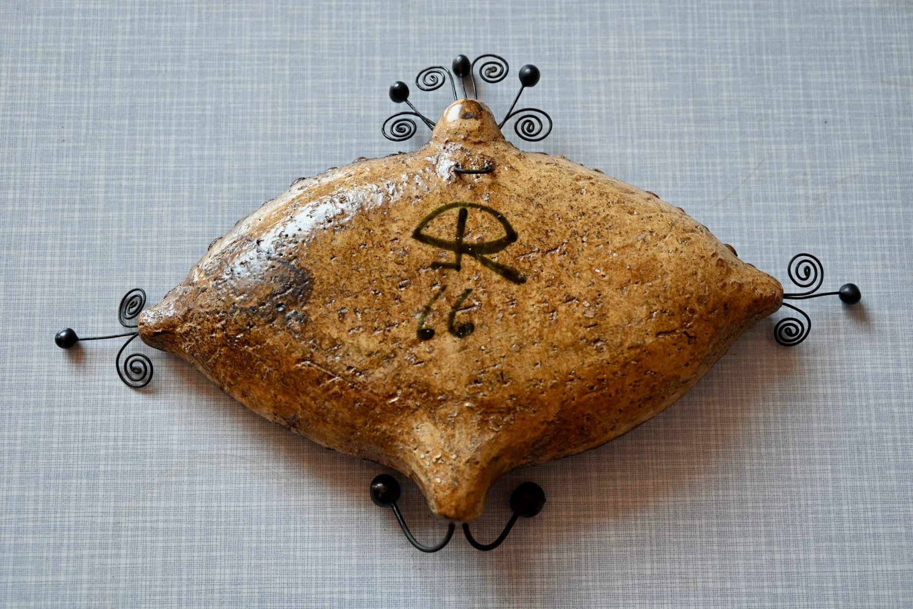 Smiling Face to Hang by Raphael Giarrusso, 1960s for sale at Pamono