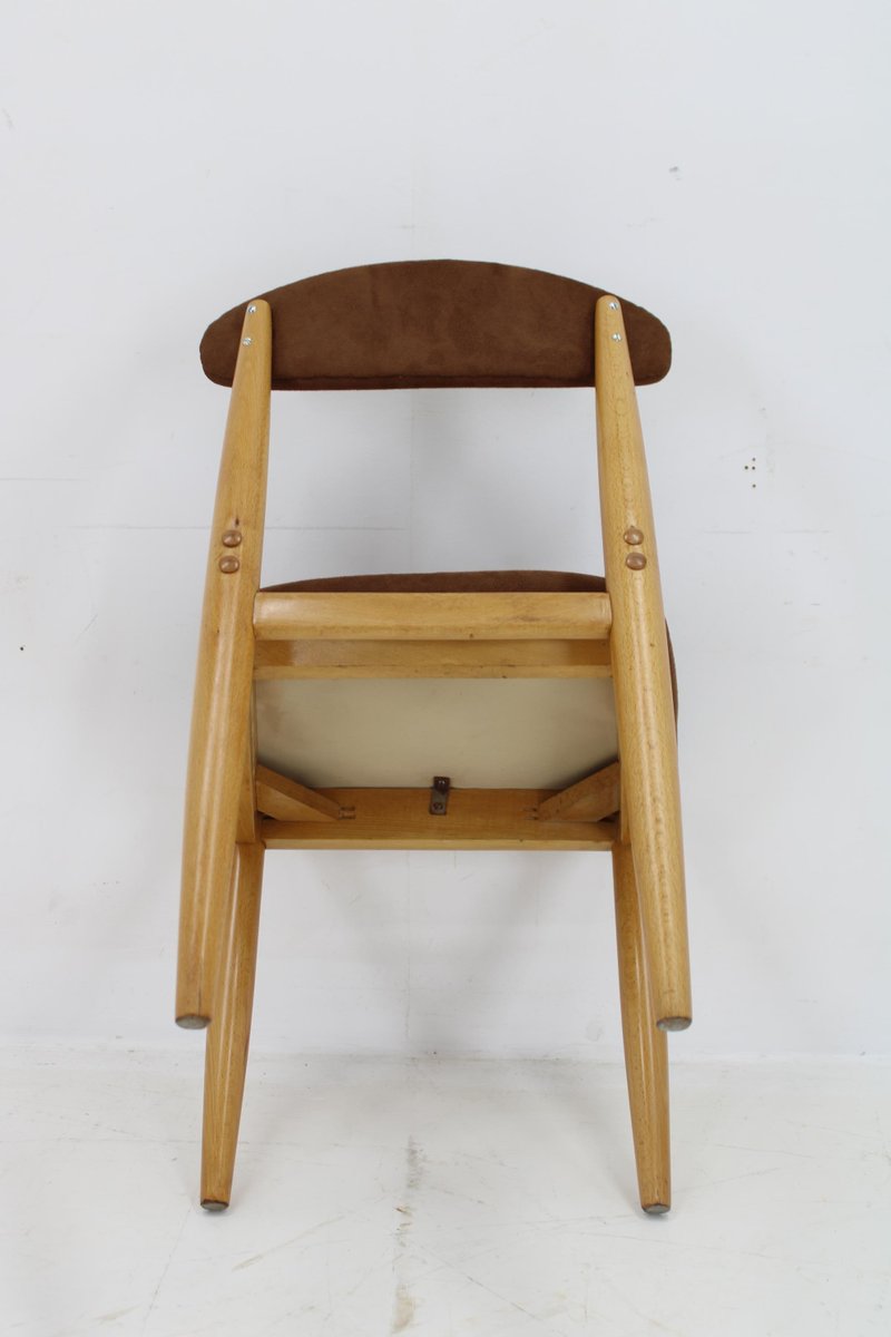 Beech Chair, Czechoslovakia, 1970s for sale at Pamono