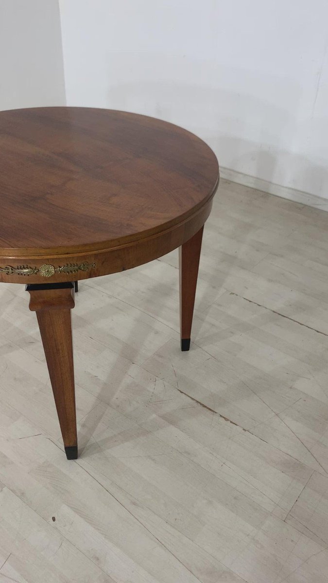 Antique Biedermeier Dining Table for sale at Pamono