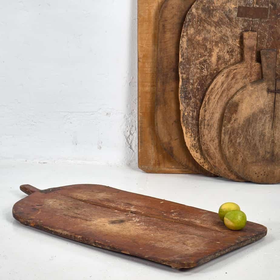 Antique Cutting Boards, 1920s, Set of 3 for sale at Pamono