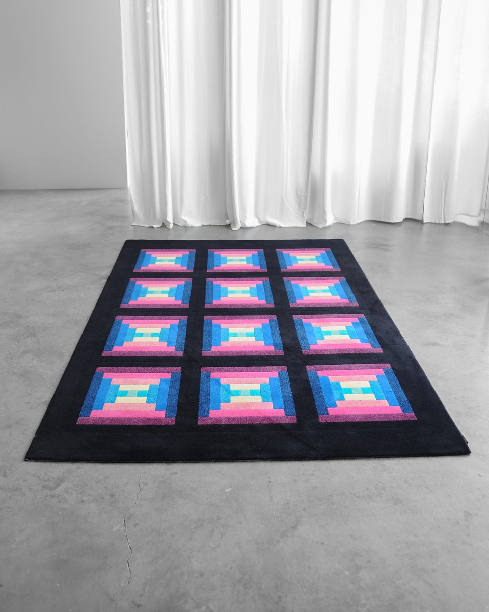 Wool Rug from Missoni, 1980s for sale at Pamono