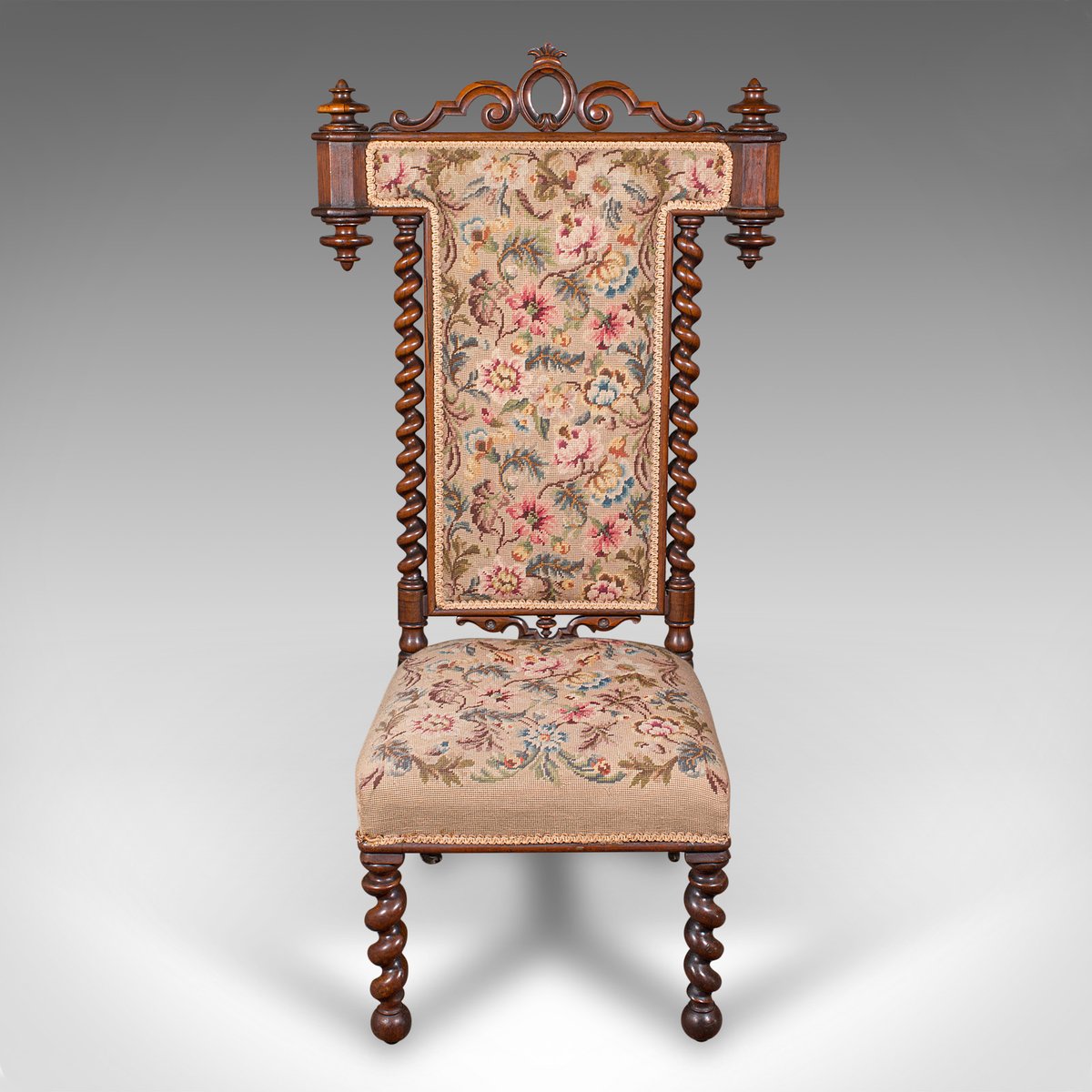 Antique English Rectors Prie-Dieu Chair for sale at Pamono