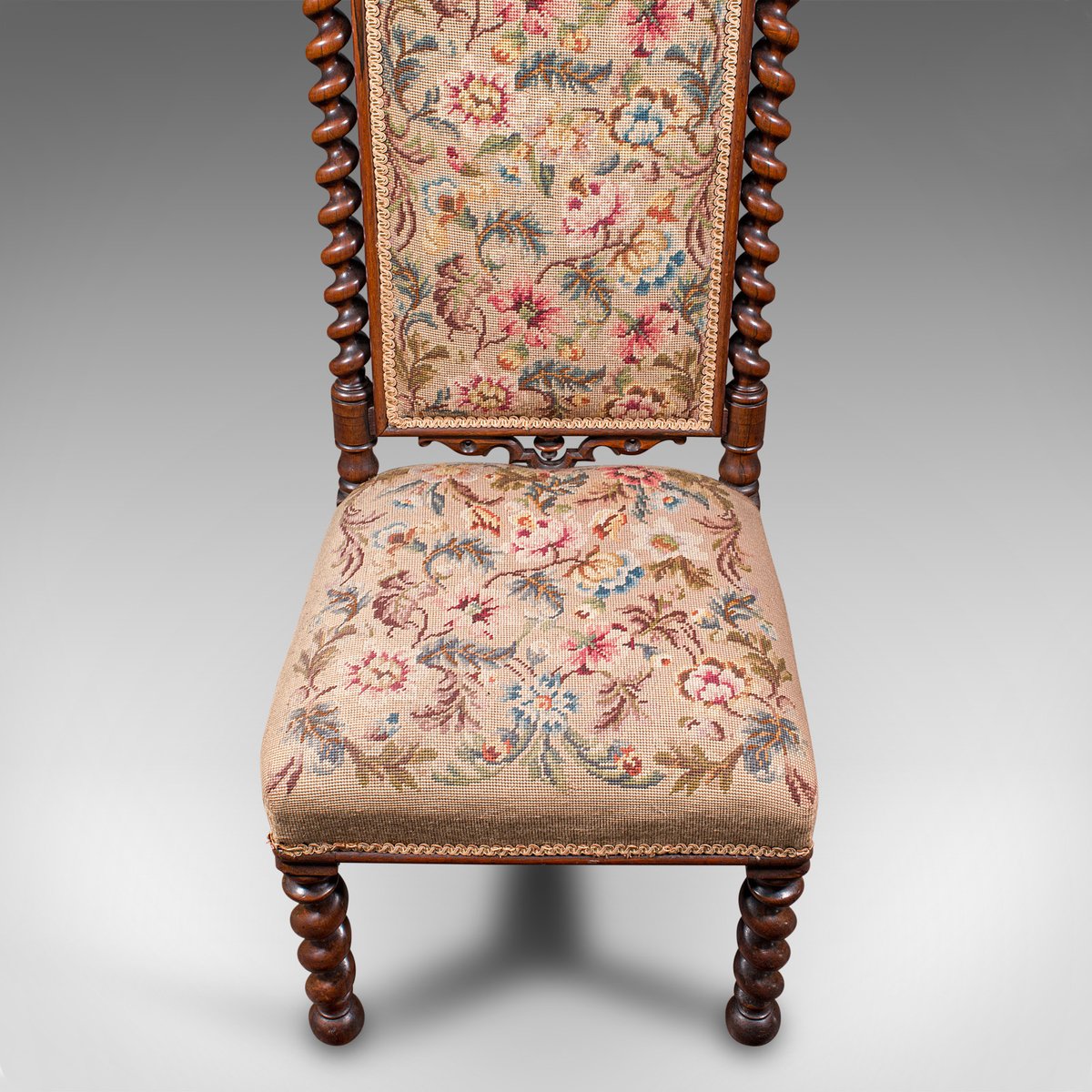 Antique English Rectors Prie-Dieu Chair for sale at Pamono
