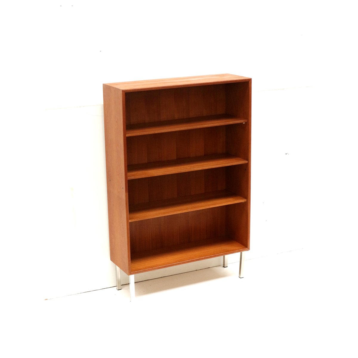Vintage Teak Bookcase, 1960s for sale at Pamono