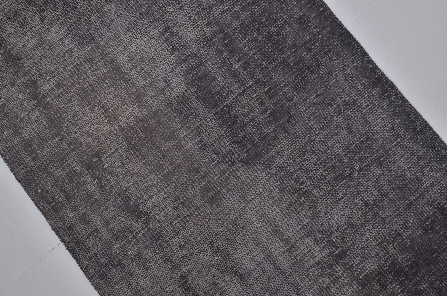 Vintage Natural Grey Runner Rug, 1960s for sale at Pamono