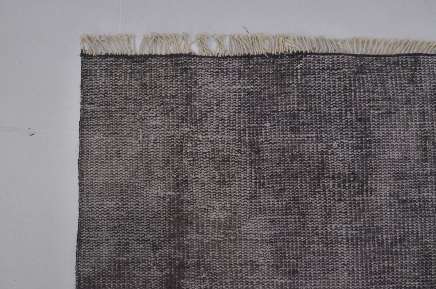 Vintage Natural Grey Runner Rug, 1960s for sale at Pamono