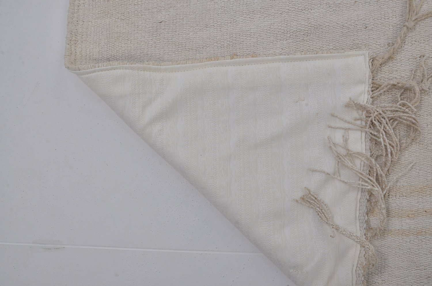 Large Handmade Hemp Rug, 1960s for sale at Pamono