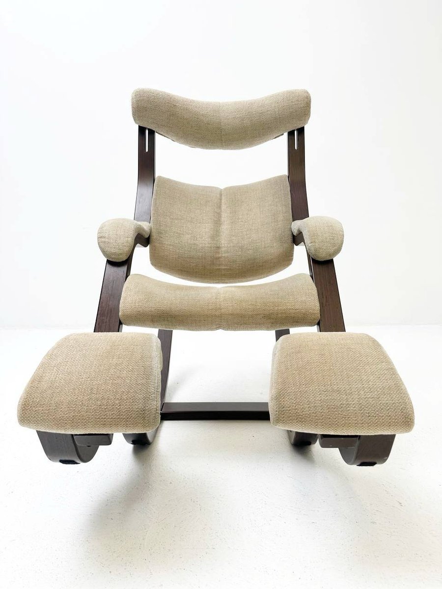 Gravity Balans Armchair by Peter Opsvik for Stokke, Norway, 1980s for ...