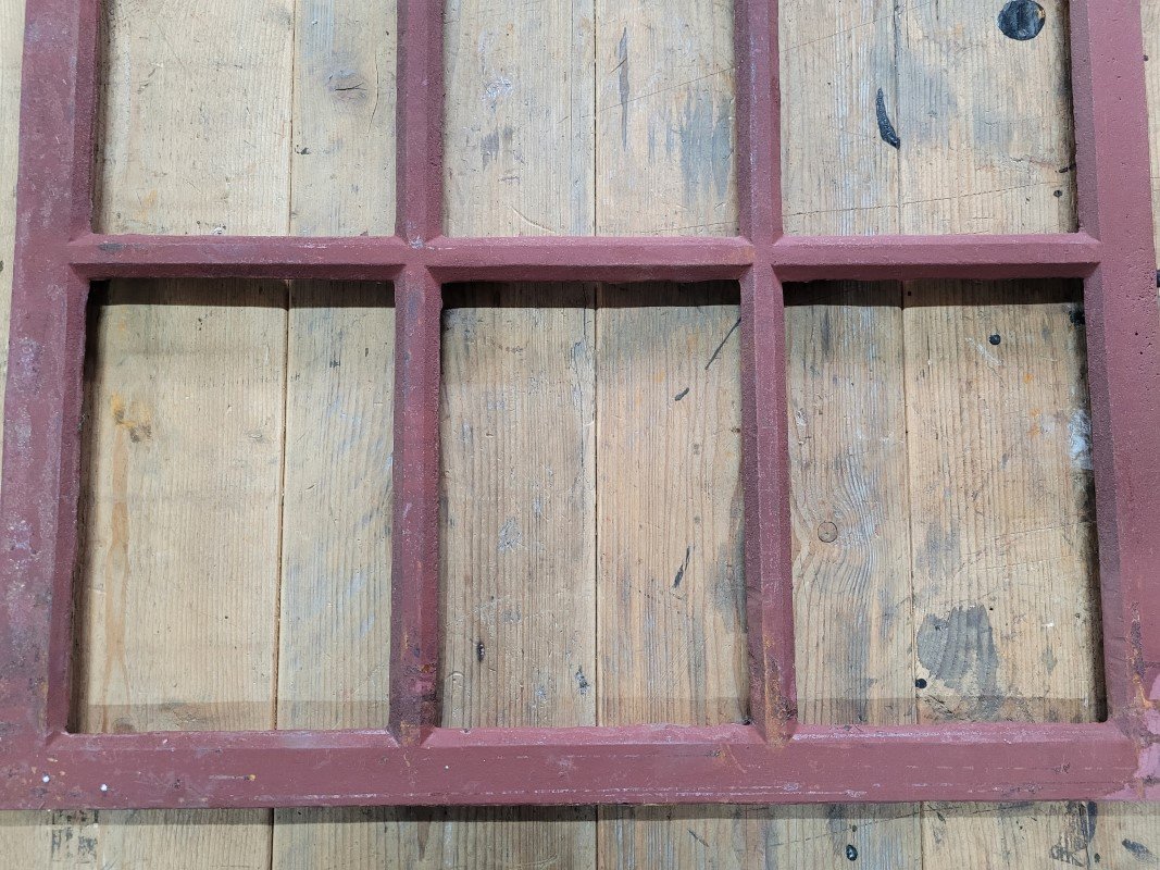 Antique Industrial Cast Iron Window Frame for sale at Pamono