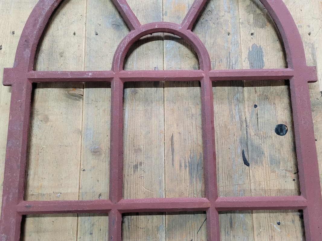 Antique Industrial Cast Iron Window Frame for sale at Pamono