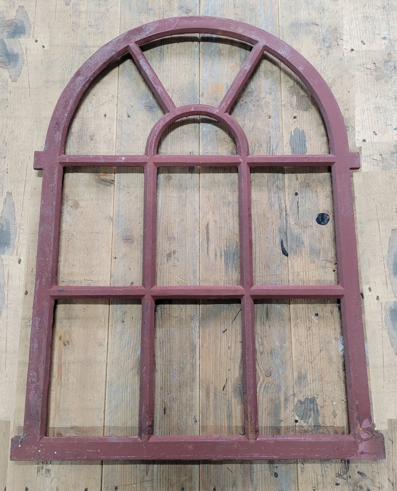 Antique Industrial Cast Iron Window Frame for sale at Pamono