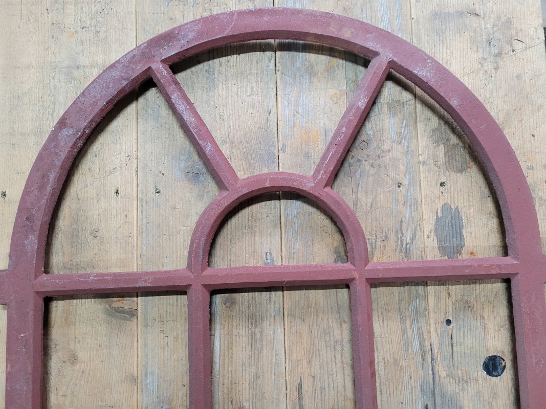 Antique Industrial Cast Iron Window Frame for sale at Pamono