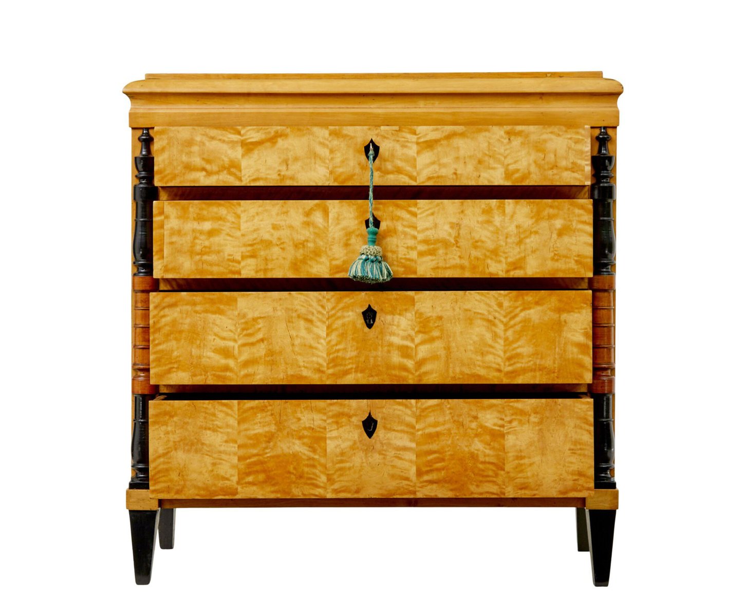 19th Century Swedish Birch Chest of Drawers by Karl Johan for sale at ...