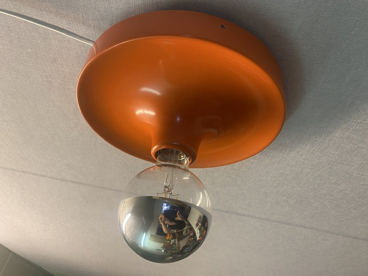 Disc Wall Light from Honsel, 1970s for sale at Pamono