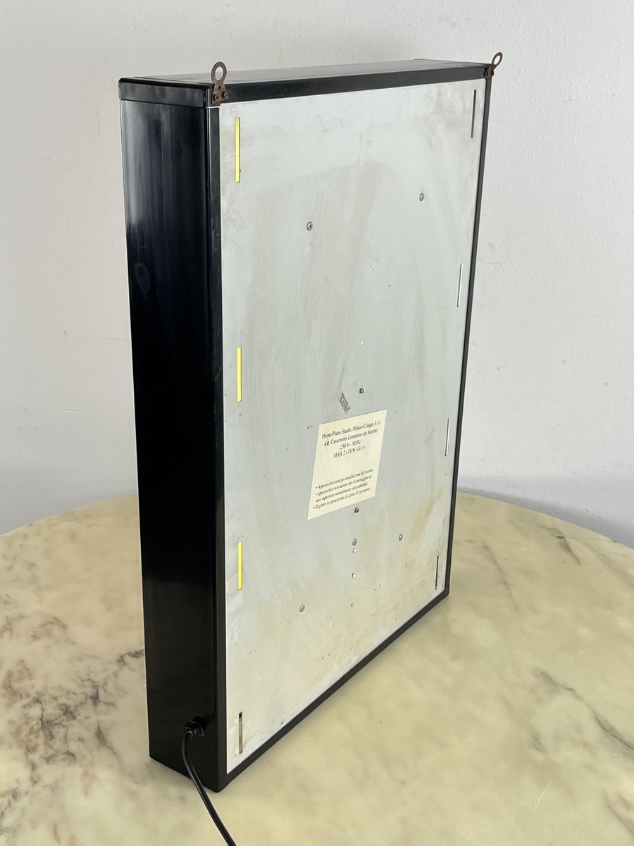 Vintage Coca Cola Backlit Advertising Panel, 1980s for sale at Pamono