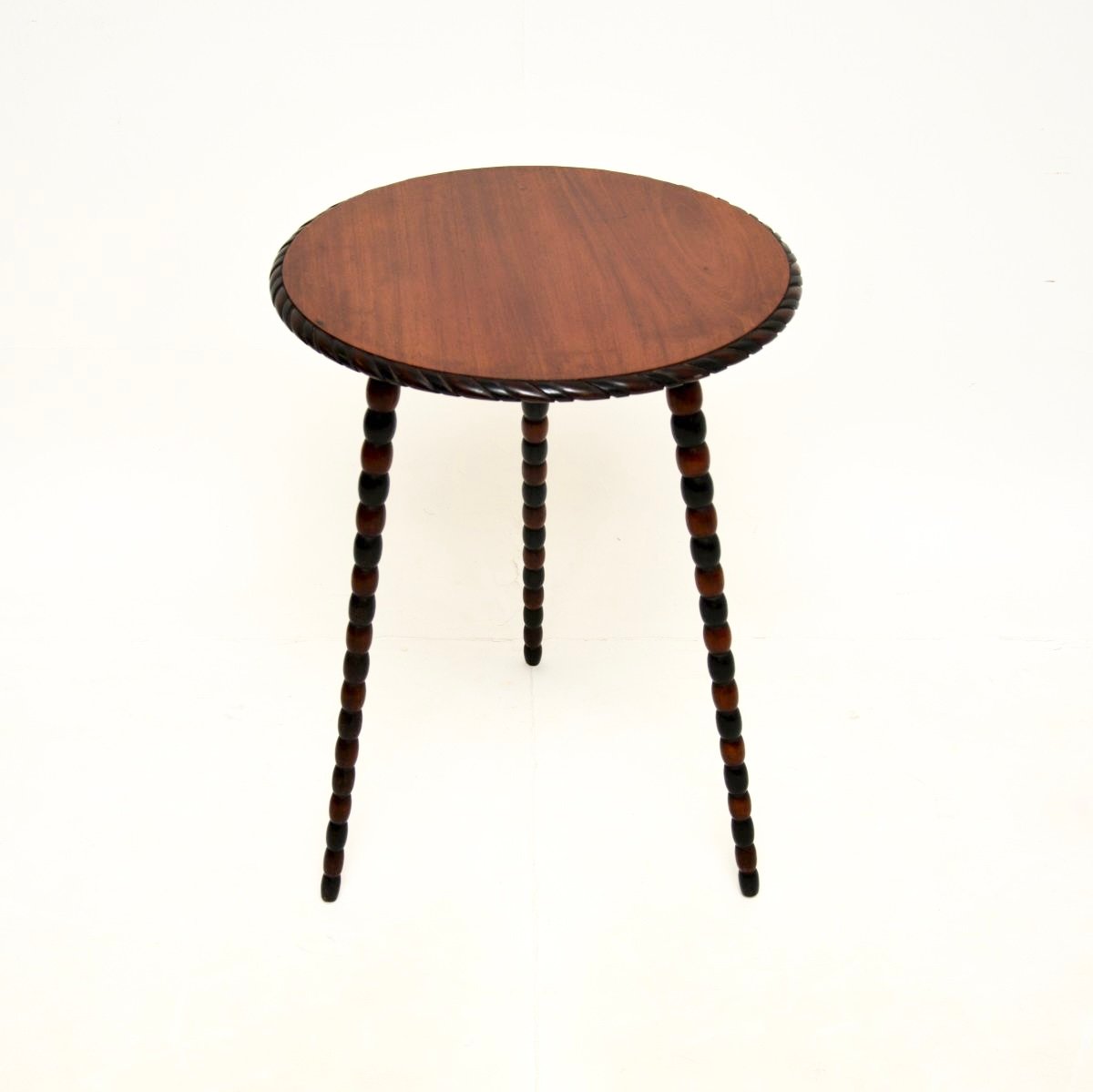 Victorian Bobbin Leg Side Table, 1880s for sale at Pamono