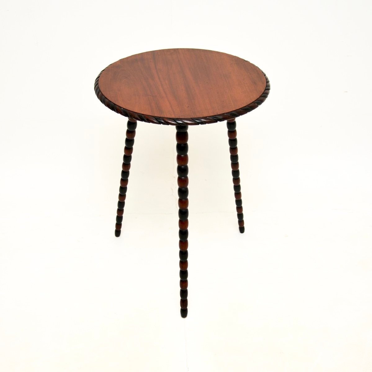 Victorian Bobbin Leg Side Table, 1880s for sale at Pamono