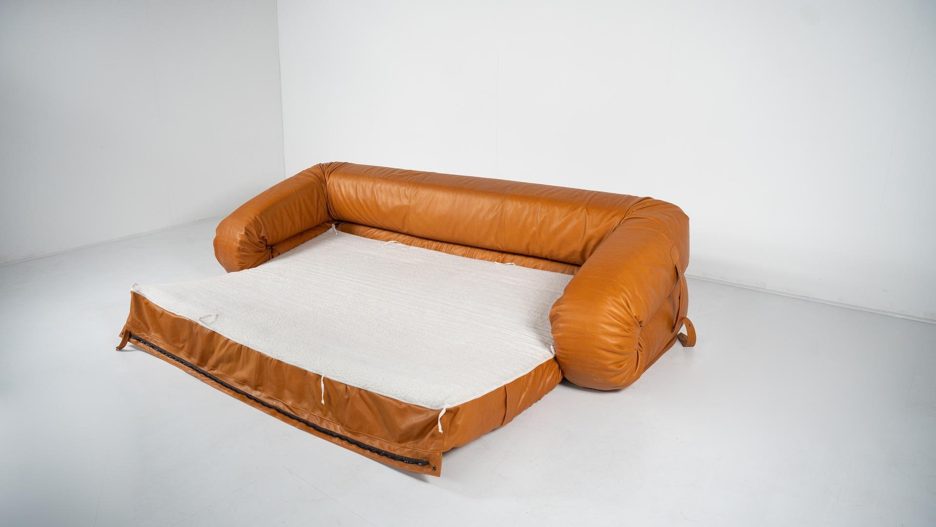 Mid-Century Sofa / Bed Model Anfibio attributed to Alessandro Becchi ...