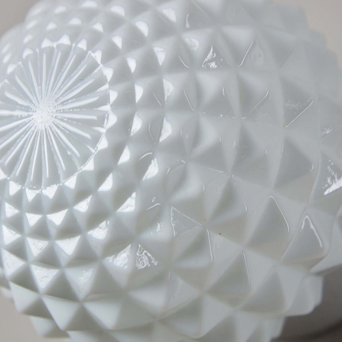 Spiky Spherical Lamp in Ceramic and Glass for sale at Pamono