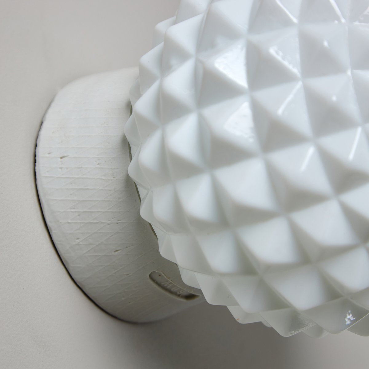 Spiky Spherical Lamp in Ceramic and Glass for sale at Pamono
