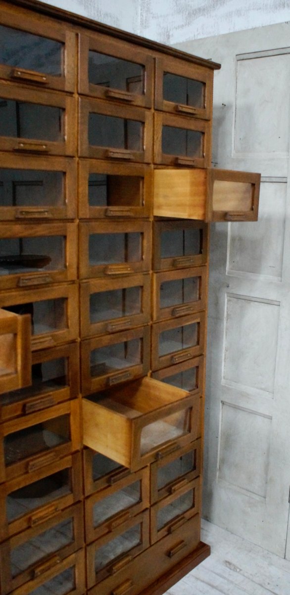 Vintage Haberdashery Shop Display Cabinet, 1930s for sale at Pamono