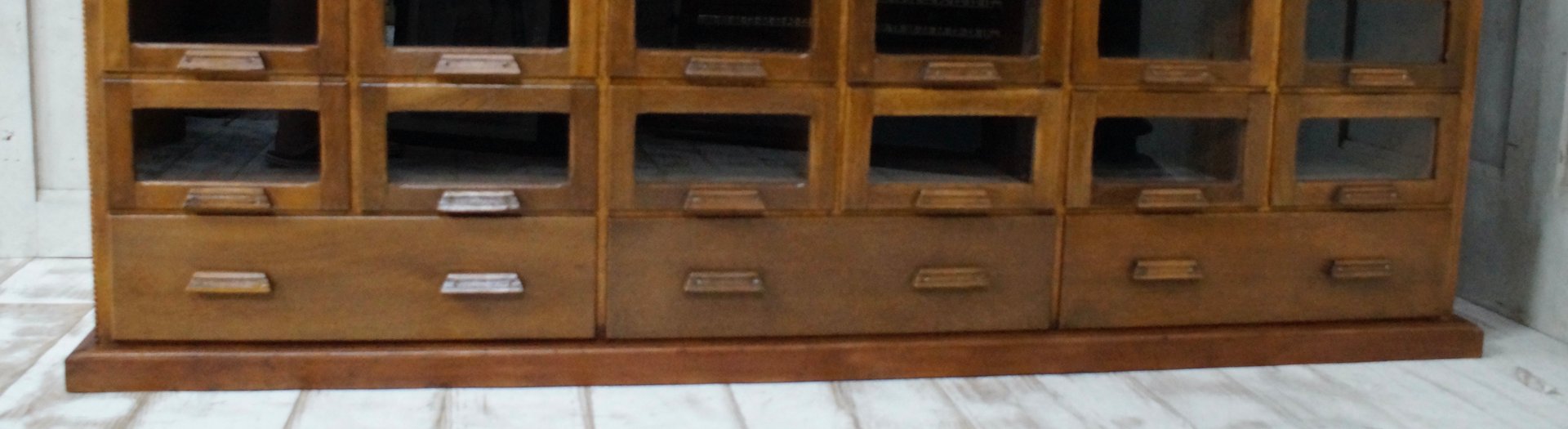 Vintage Haberdashery Shop Display Cabinet, 1930s for sale at Pamono