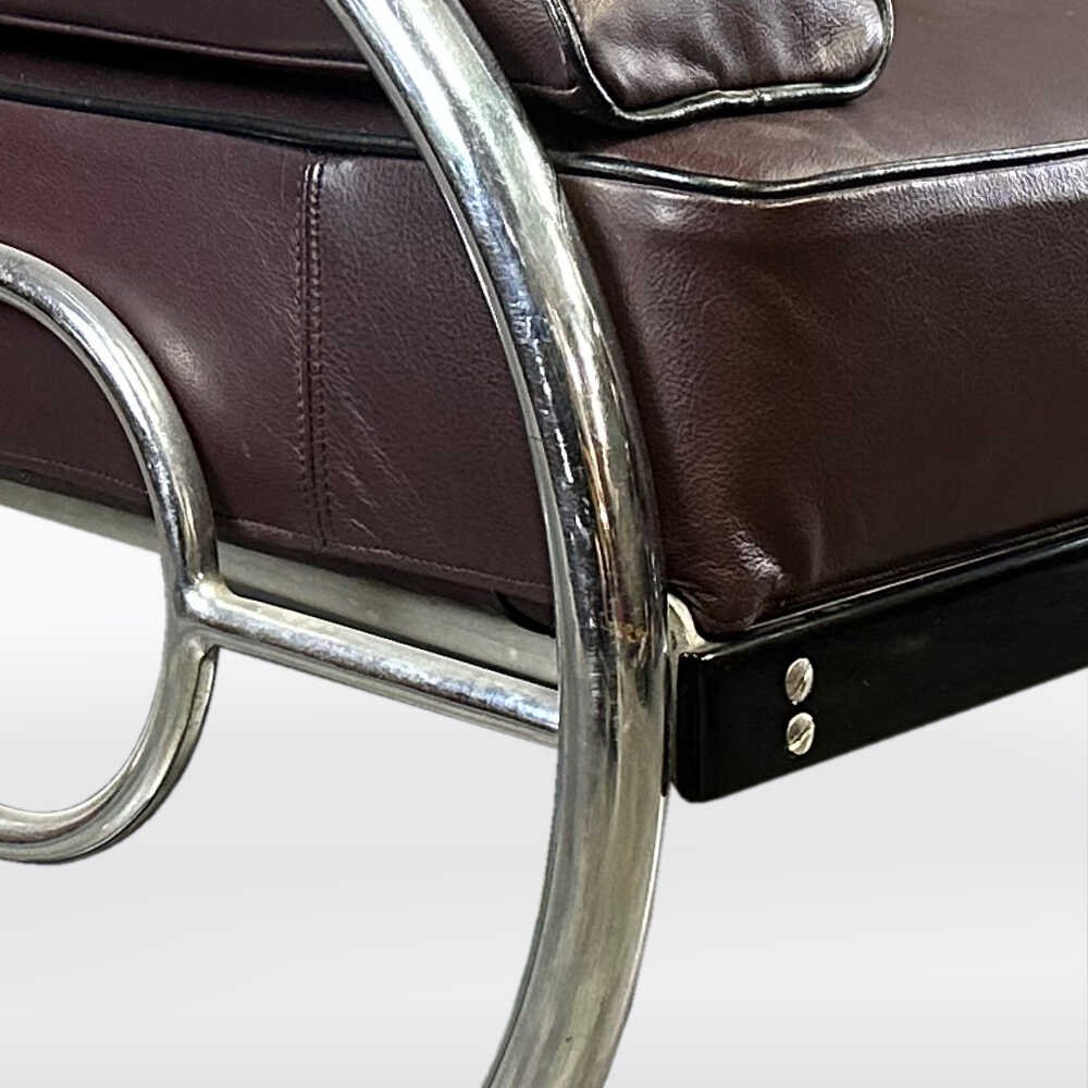 Bauhaus Chrome Tubular Sofa from Hynek Gottwald, 1930s for sale at Pamono