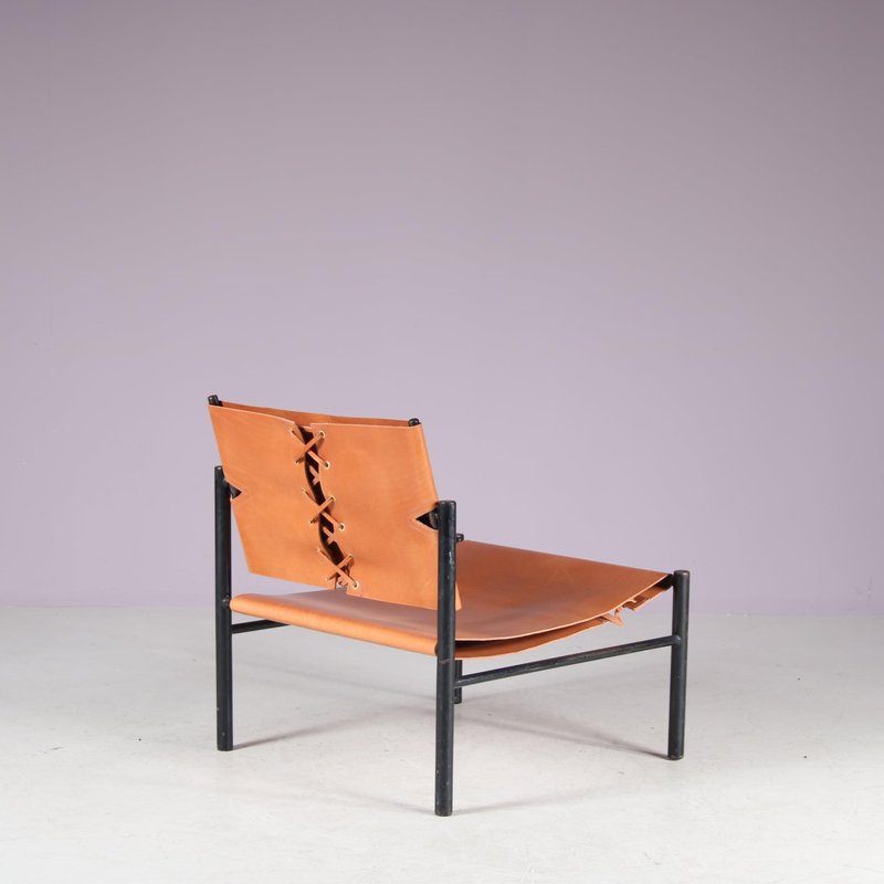 Easy Chair by Wim Den Boon, the Netherlands, 1950s for sale at Pamono