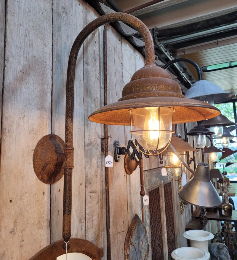 Rust Middle Barn Light for sale at Pamono