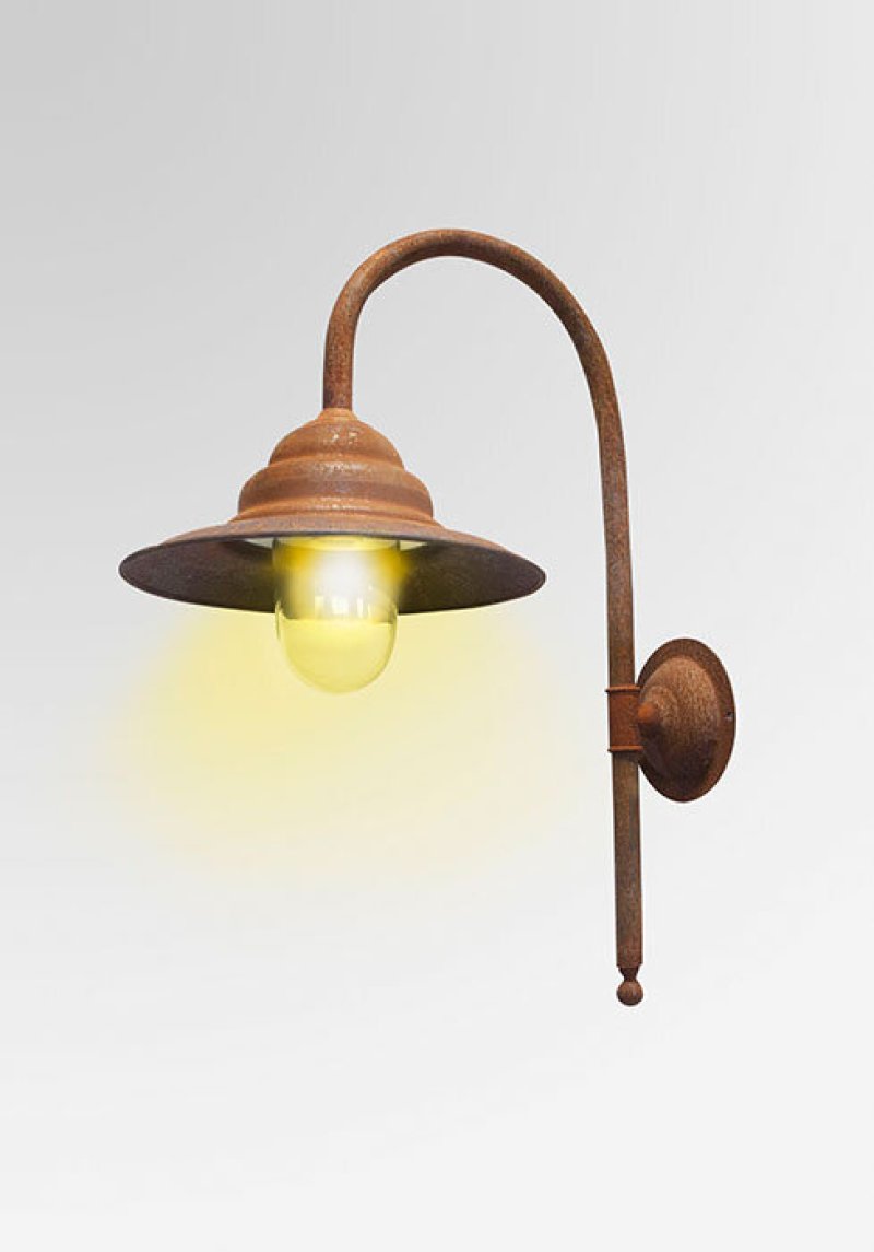 Rust Middle Barn Light for sale at Pamono