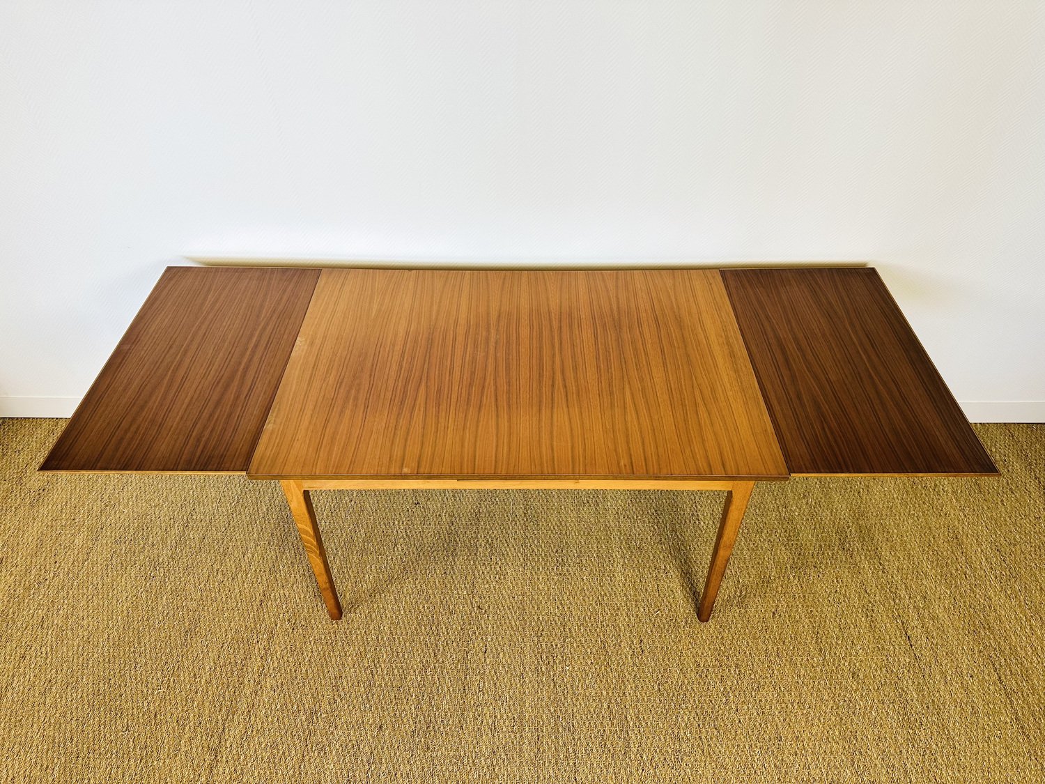 Vintage Scandinavian Teak Dining Table with Extensions, 1960 for sale ...
