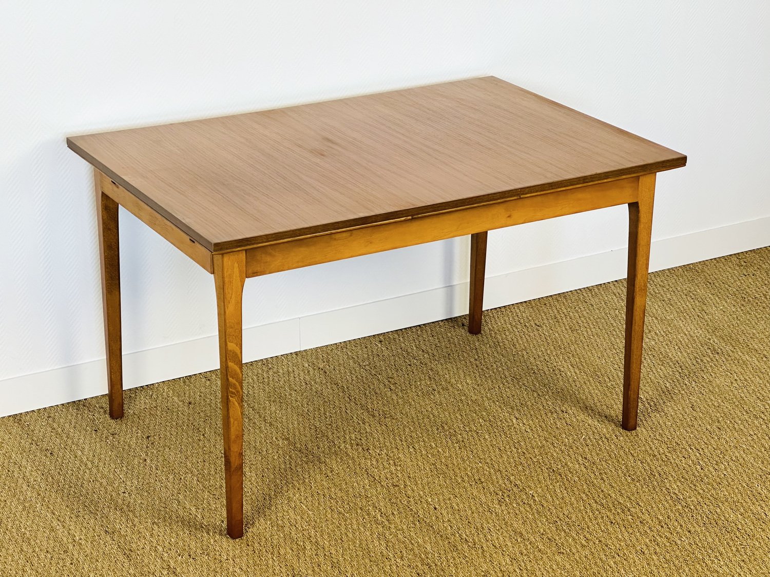 Vintage Scandinavian Teak Dining Table with Extensions, 1960 for sale ...