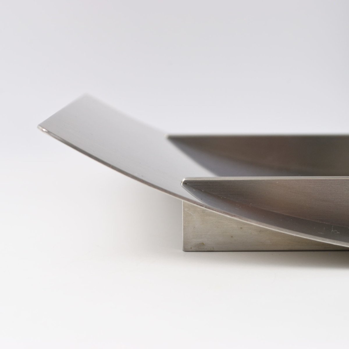 Minimalist Stainless Steel Bowl by Erik Bagger for Form Function, 1980s ...