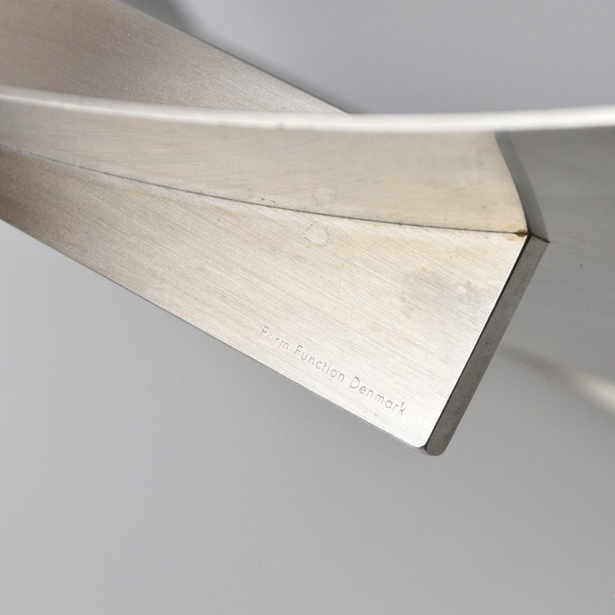 Minimalist Stainless Steel Bowl by Erik Bagger for Form Function, 1980s ...