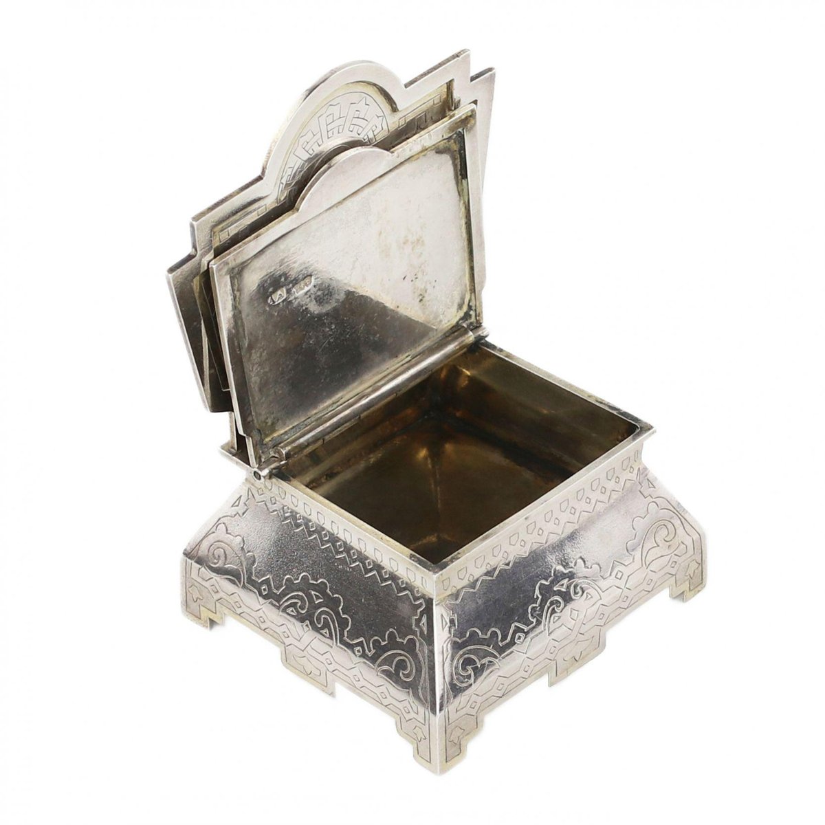 Russian Silver Salt Shaker by Dmitry Alexandrov, Moscow, 1883 for sale ...