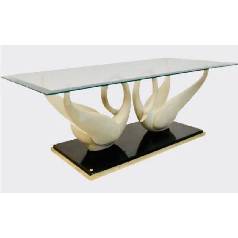 Swan Table from Maison Jansen, 1989 for sale at Pamono