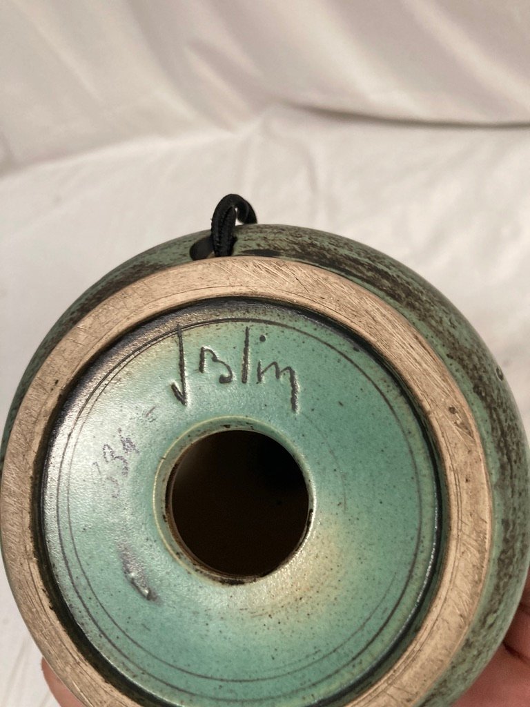 Ceramic Lamp by Jacques Lin, 1950 for sale at Pamono