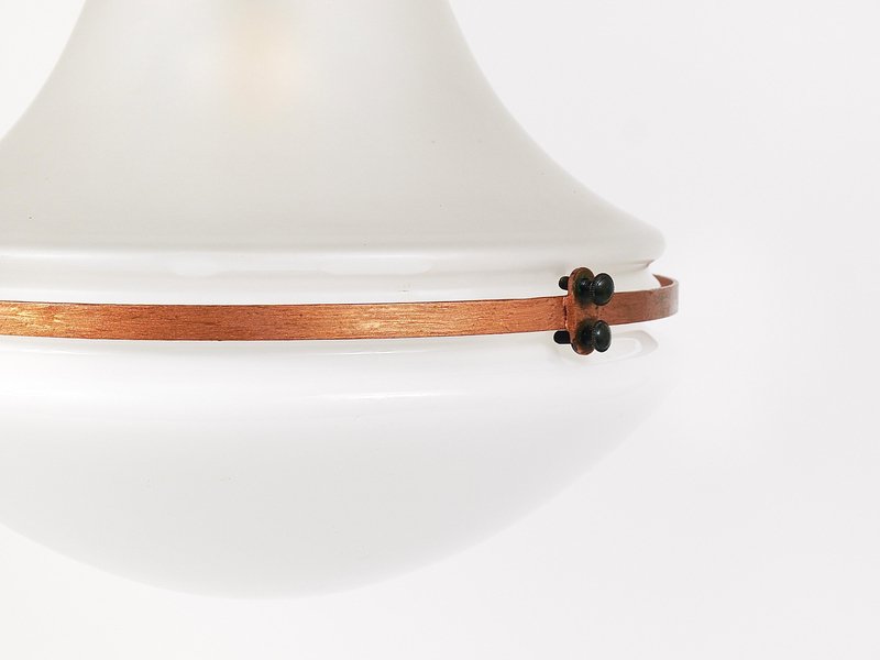 Vintage German Industrial Pendant Lamp by Peter Behrens for Behr, 1920s ...
