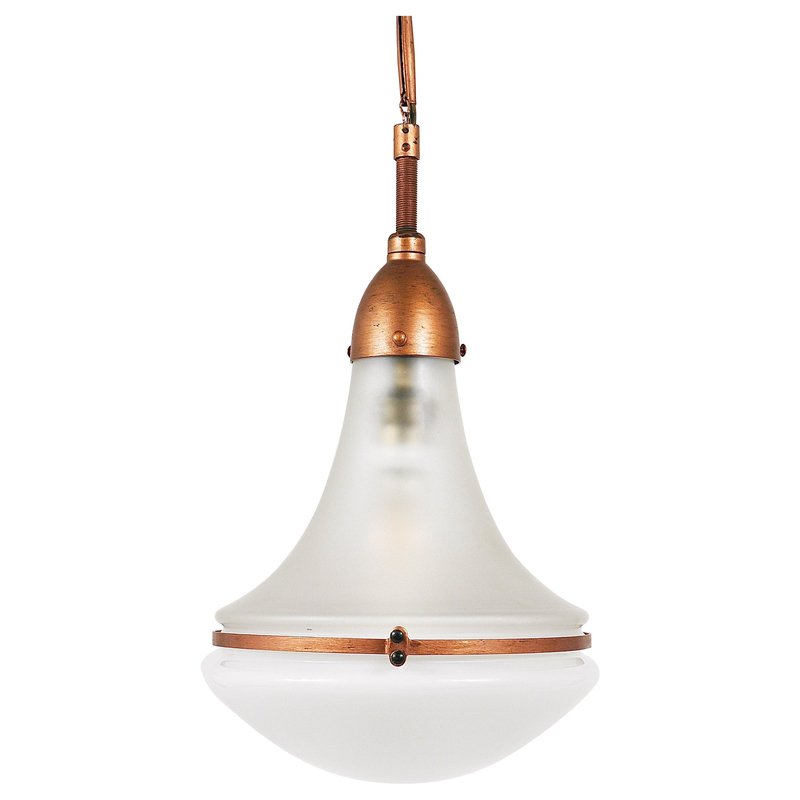 Vintage German Industrial Pendant Lamp by Peter Behrens for Behr, 1920s ...