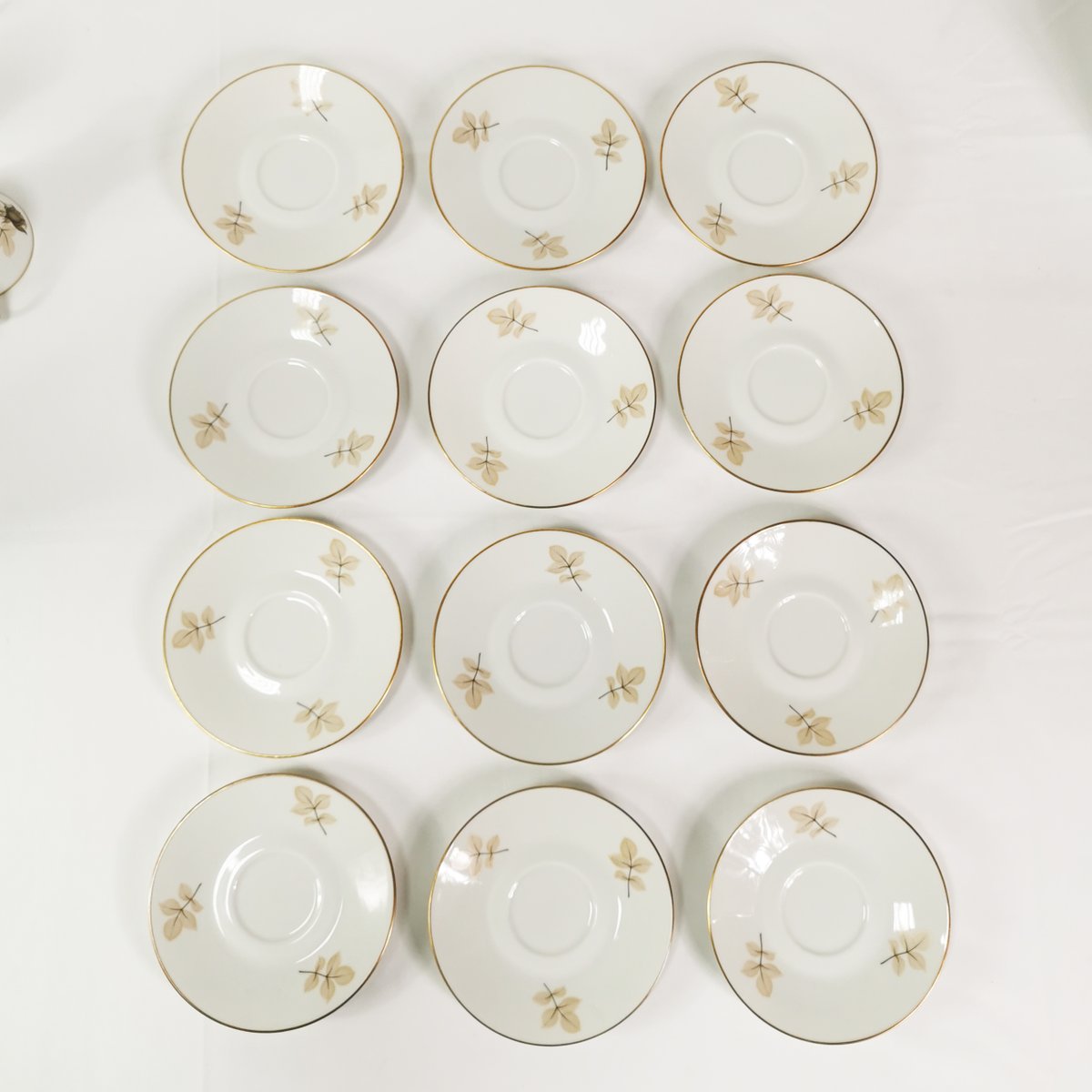 Art Deco Coffee and Dessert Set by Raymond Loewy from Rosenthal, 1950s ...