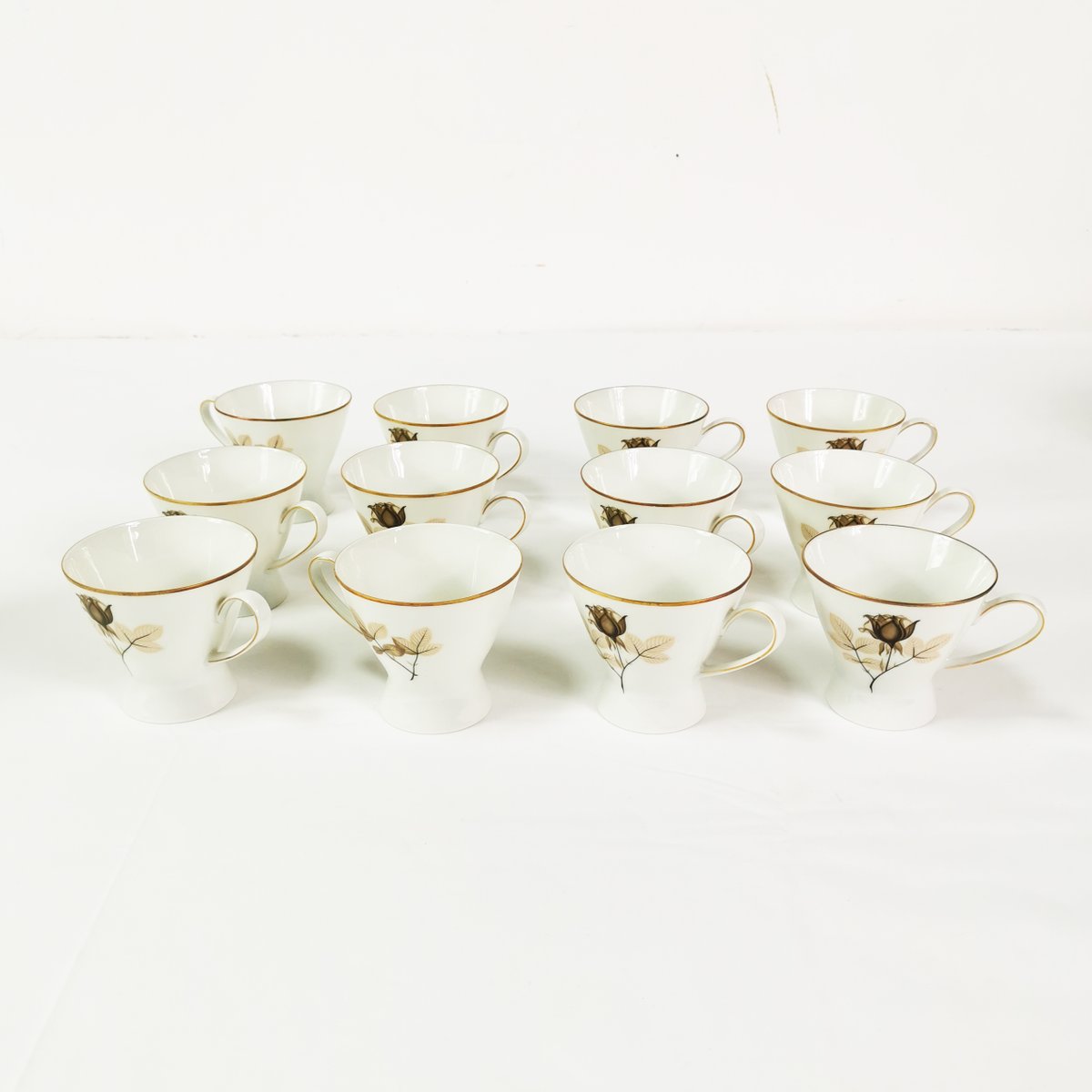 Art Deco Coffee and Dessert Set by Raymond Loewy from Rosenthal, 1950s ...