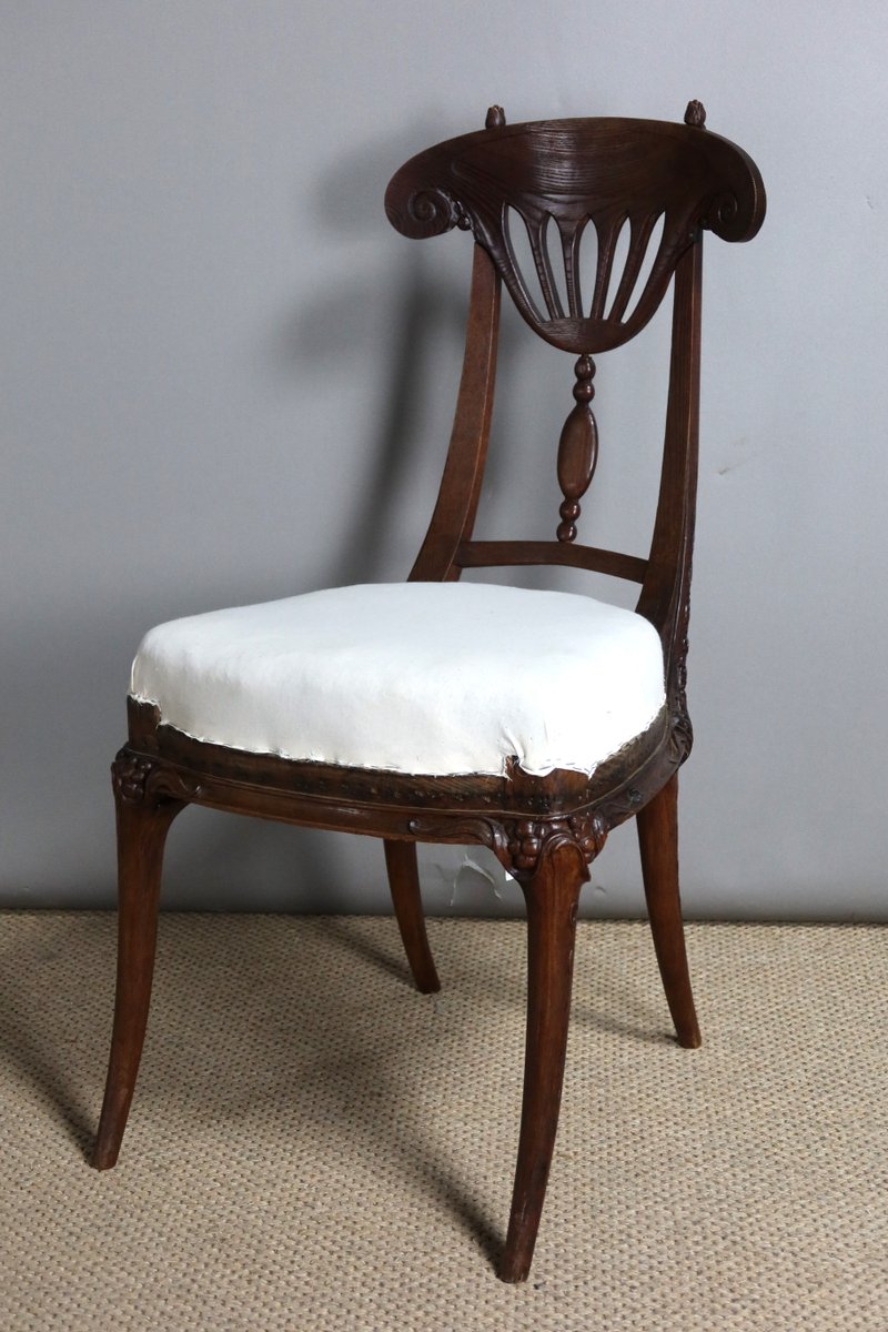 Art Nouveau Chair, 1890s for sale at Pamono