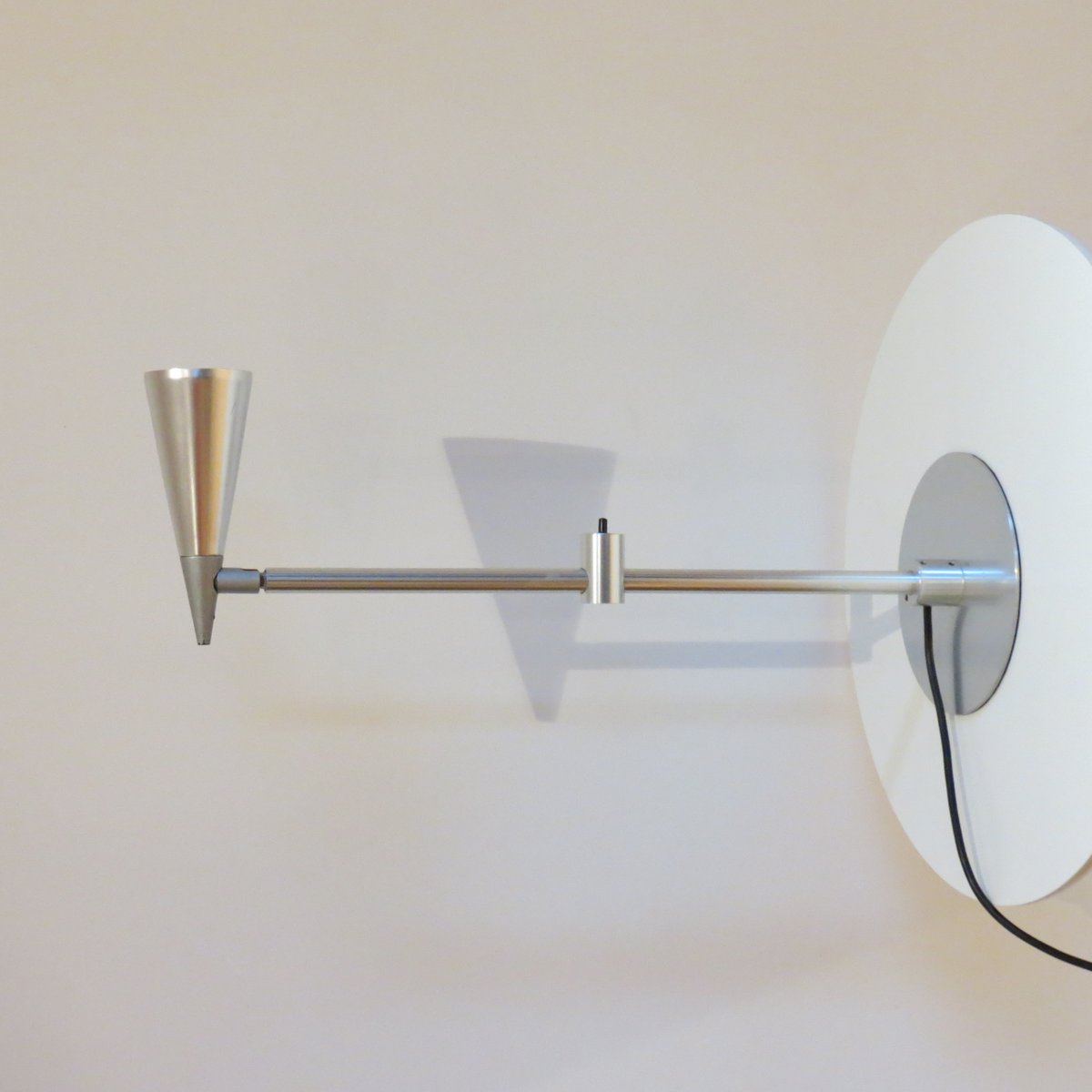 Prototype Aluminium Desk Lamp by Peter Nelson, 1960s for sale at Pamono