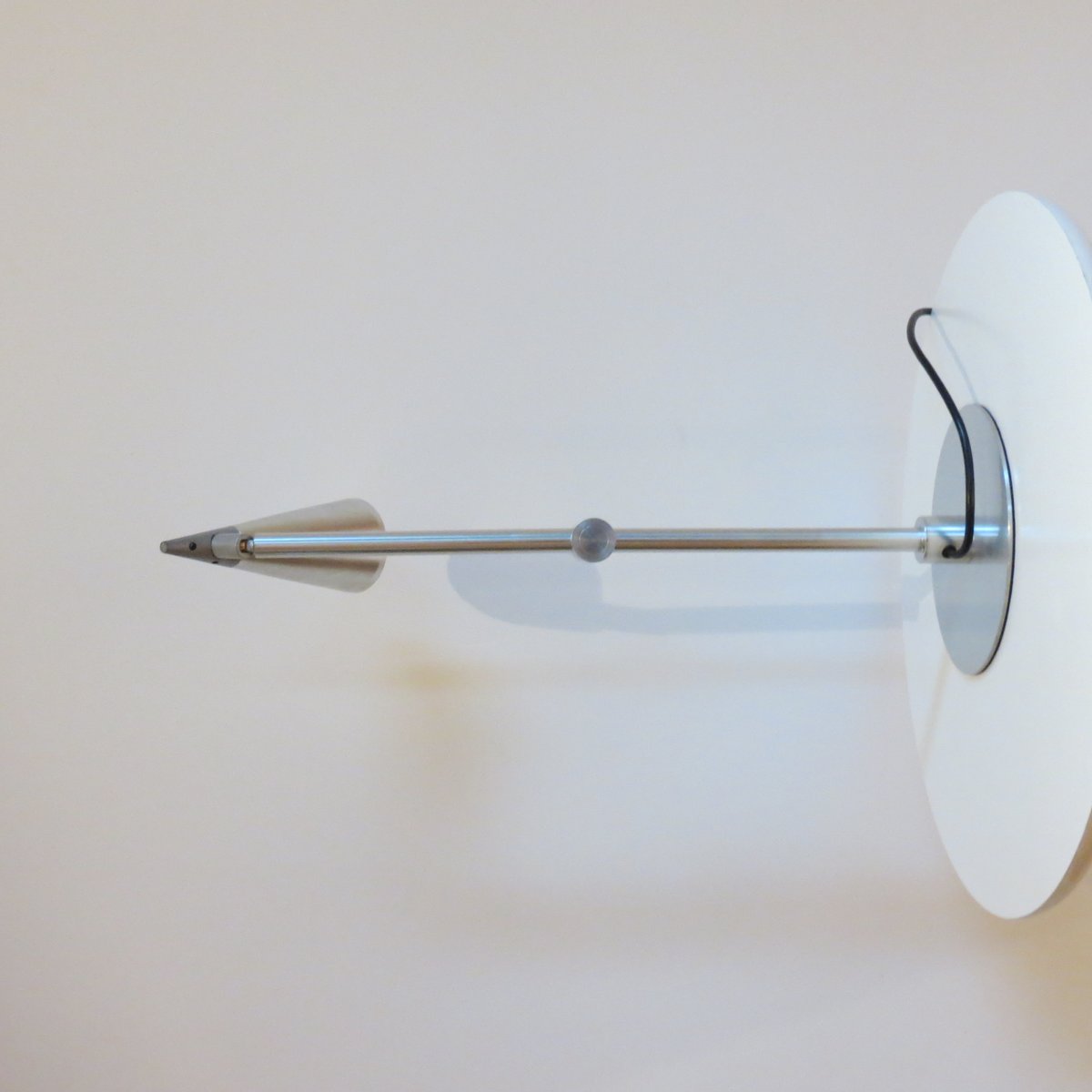 Prototype Aluminium Desk Lamp by Peter Nelson, 1960s for sale at Pamono