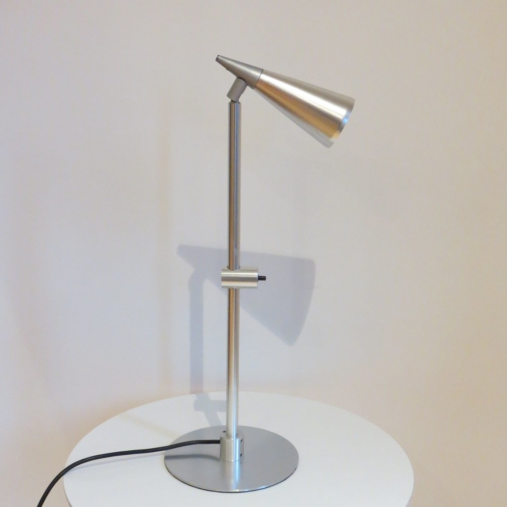 Prototype Aluminium Desk Lamp by Peter Nelson, 1960s for sale at Pamono