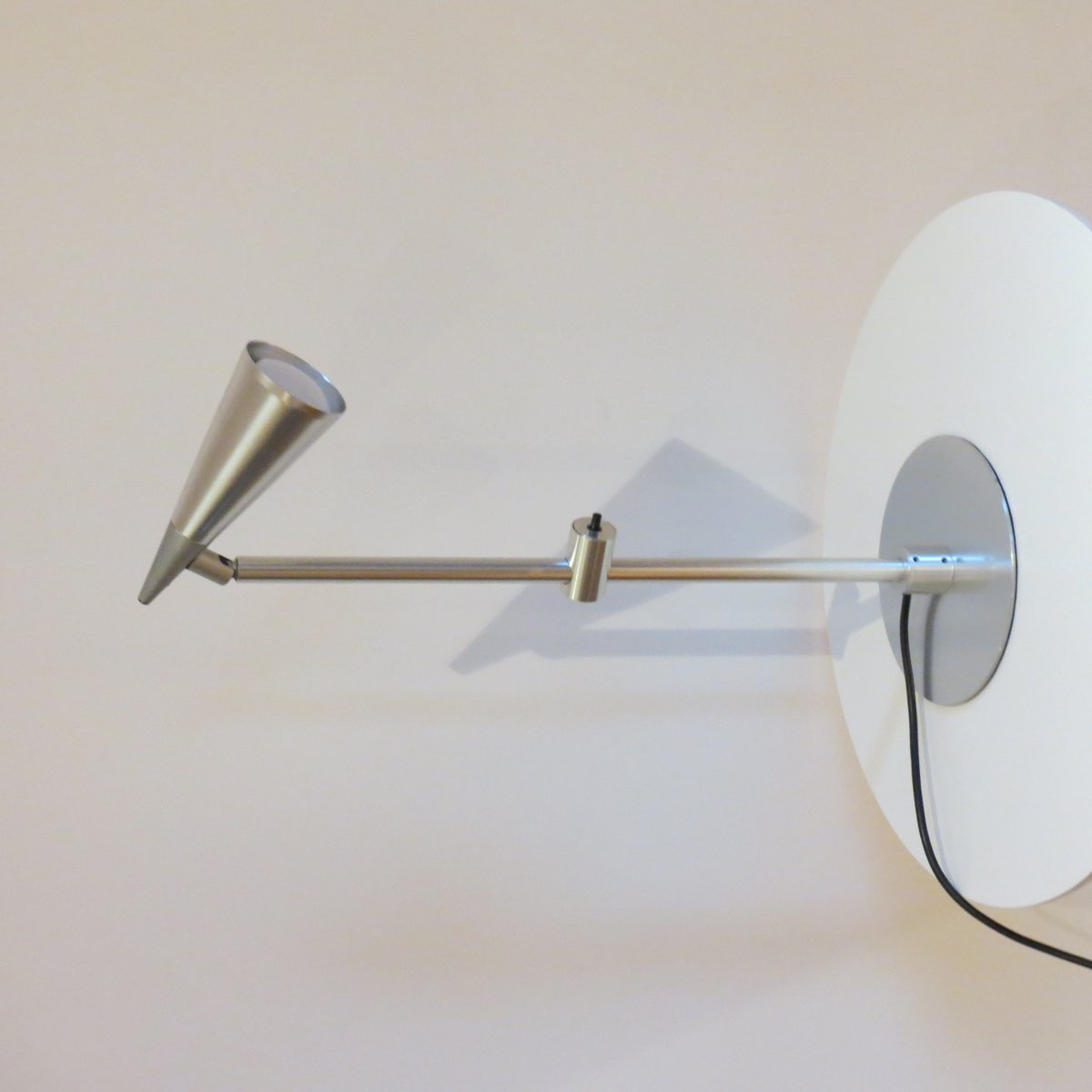 Prototype Aluminium Desk Lamp by Peter Nelson, 1960s for sale at Pamono